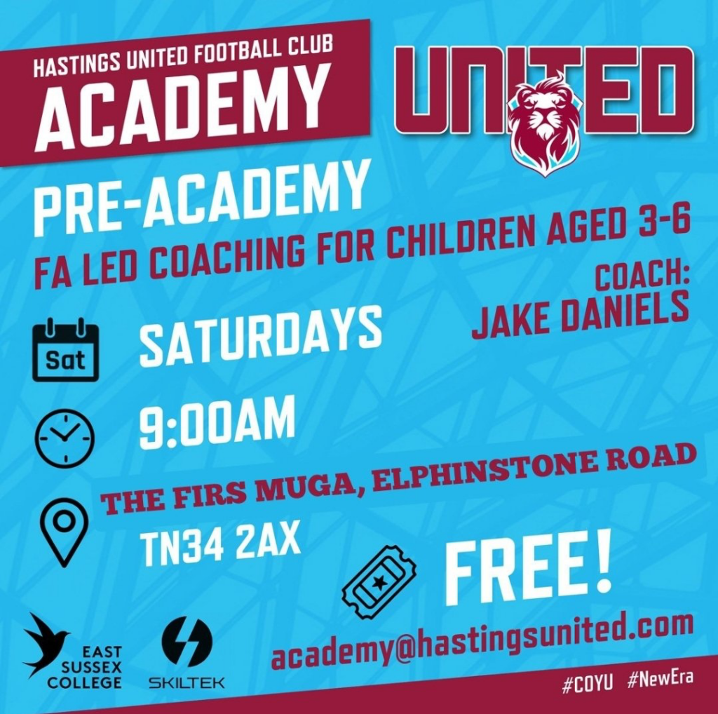 Pre-Academy | Hastings United Football Academy